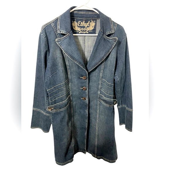 Ethel | Jackets & Coats | Ethyl Denim Jacket | Poshmark